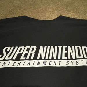 Nintendo | Shirts | Super Nintendo Entertainment System Tshirt Mens ...